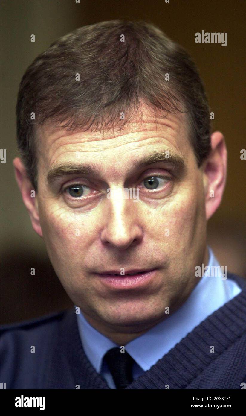 Honorary Air Commodore at RAF Lossiemouth Prince Andrew meets families ...