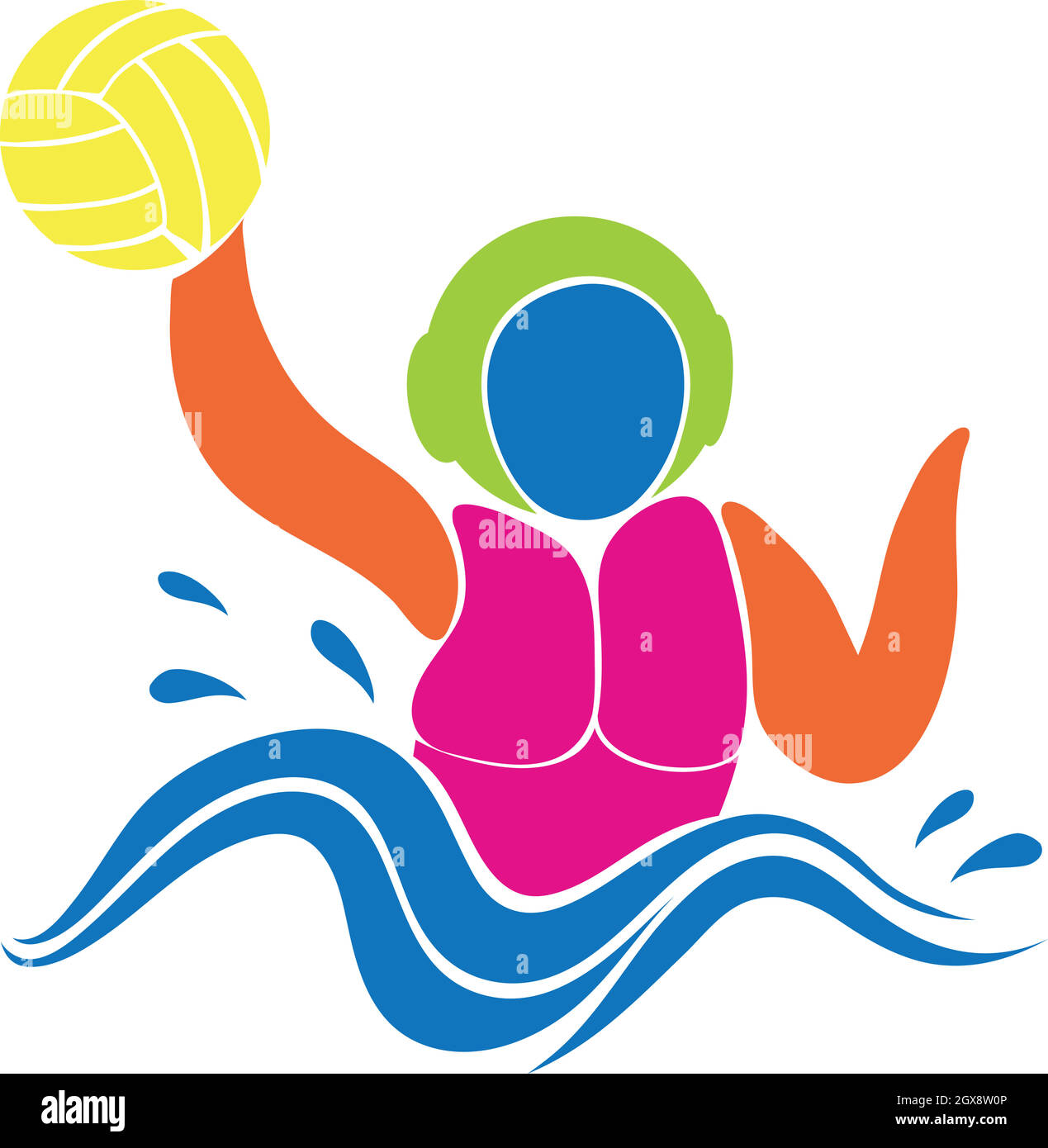 Sports in water Cut Out Stock Images & Pictures - Alamy