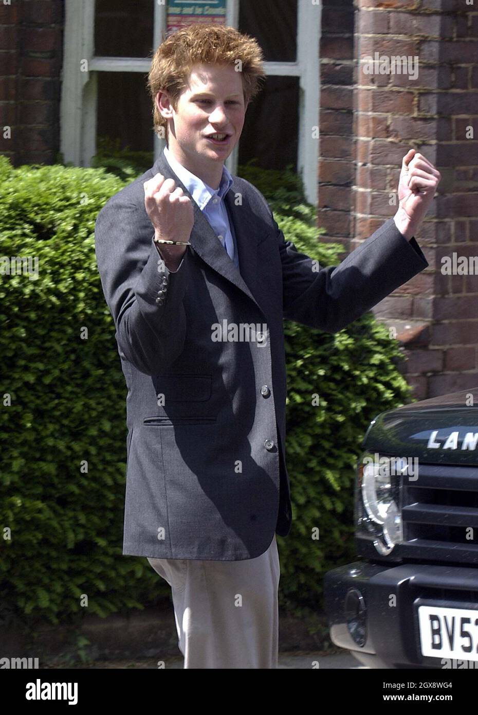 Prince Harry finishes his schooldays at Eton College. Â©Anwar Hussein ...