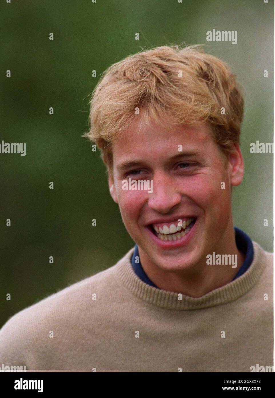 Prince William at Highgrove on September 29th 2000. Photo. Anwar ...