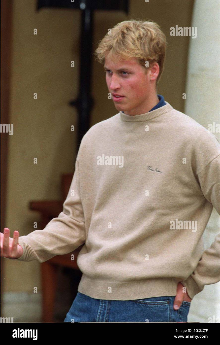 Prince William at Highgrove on September 29th 2000. Photo. Anwar ...