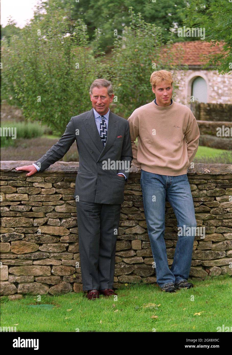 Prince William and the Prince of Wales at Highgrove on September 29th ...