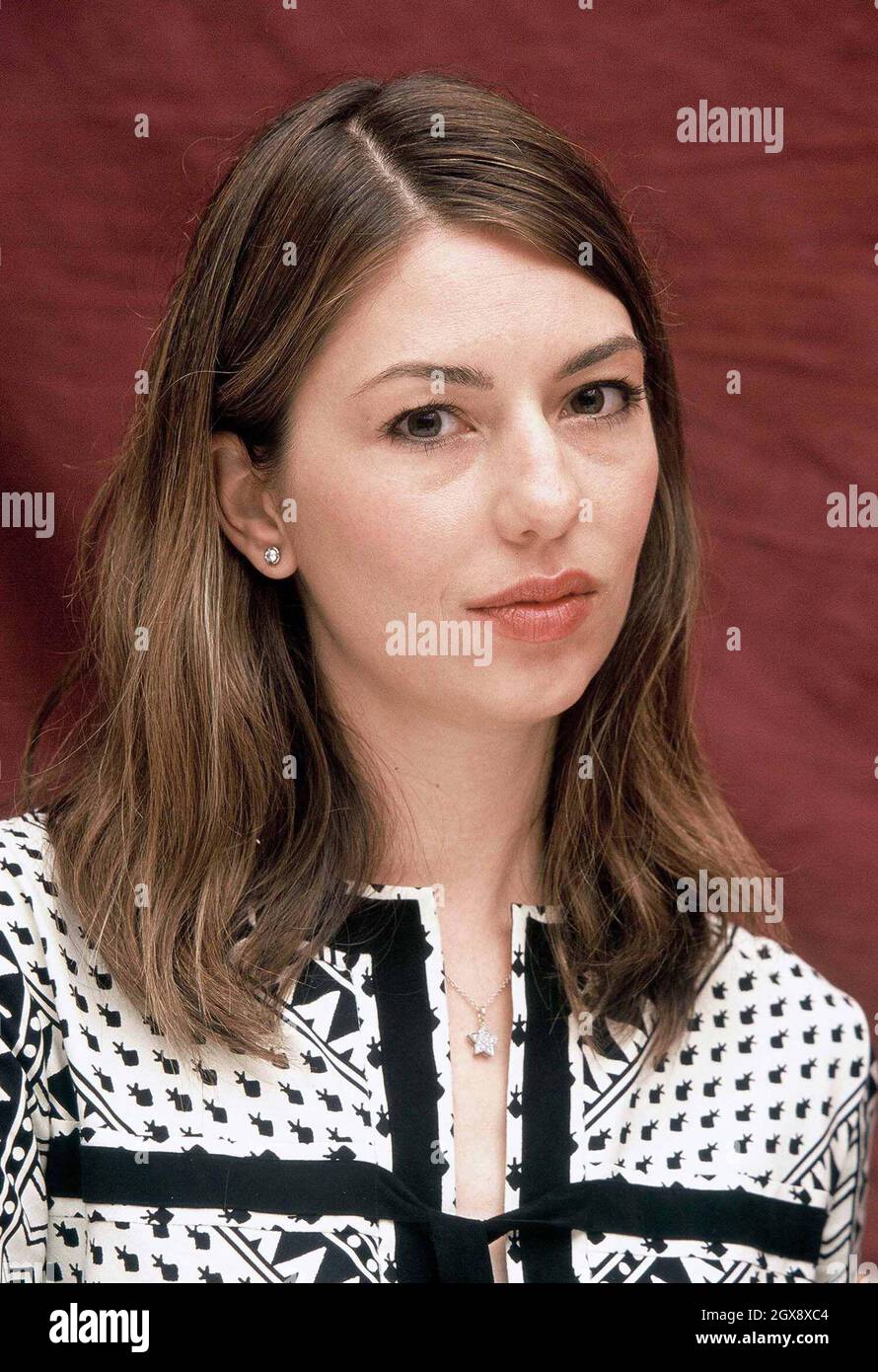 SOFIA COPPOLA poses for a studio shot Stock Photo - Alamy