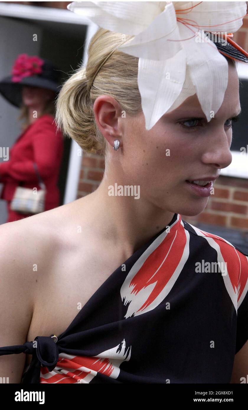 Zara Phillips at Royal Ascot. Â©Anwar Hussein/allaction.co.uk Stock ...