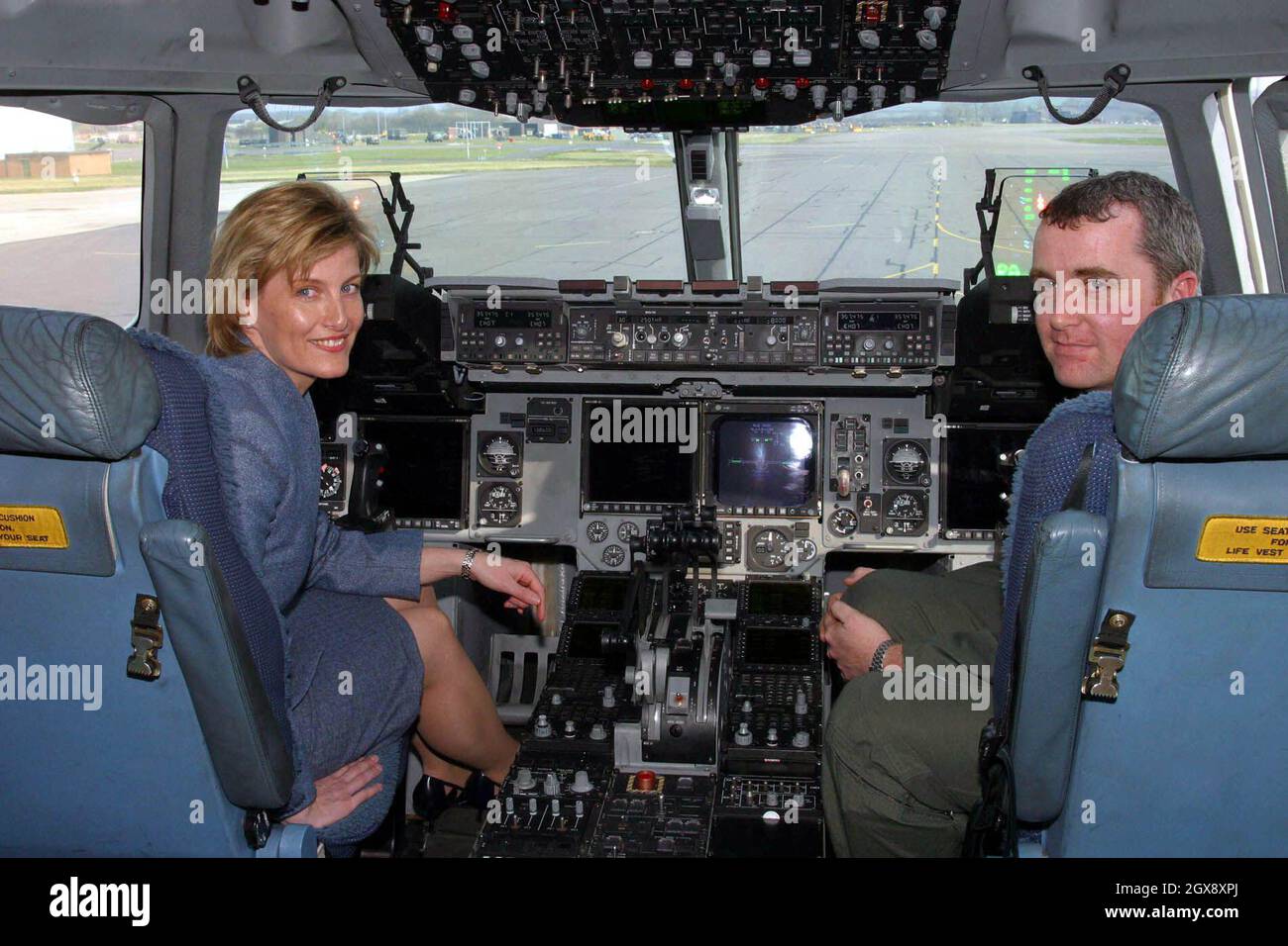 The Earl & Countess of Wessex today visited RAF Brize Norton to meet ...