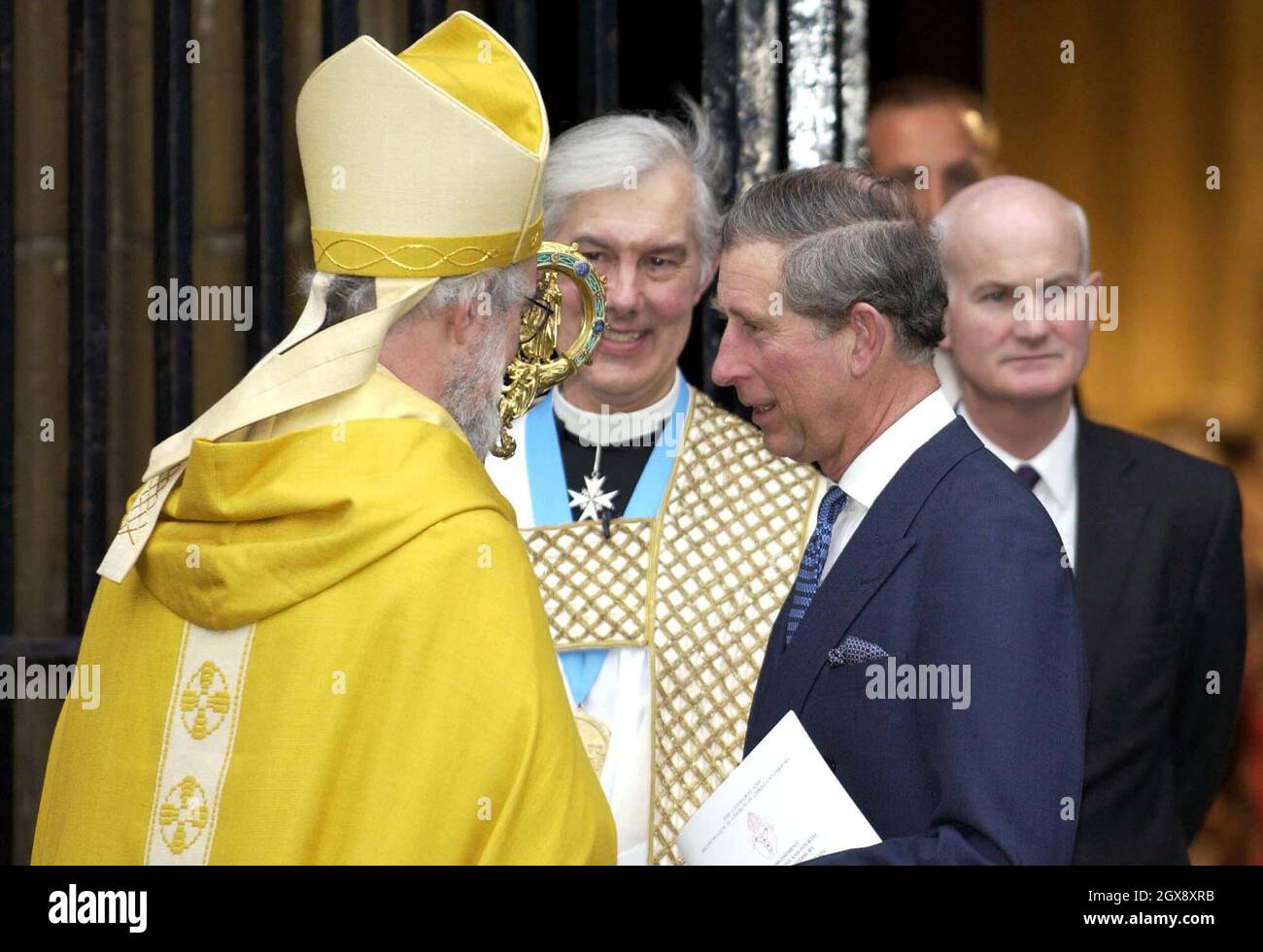 The Prince of Wales with The Most Reverend and Rt Hon Dr Rowan Williams ...
