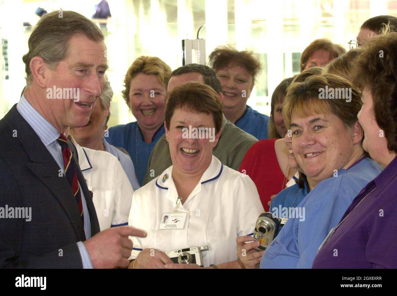 Prince Charles opens the Neath Port Talbot Hospital in Wales. Â©anwar ...