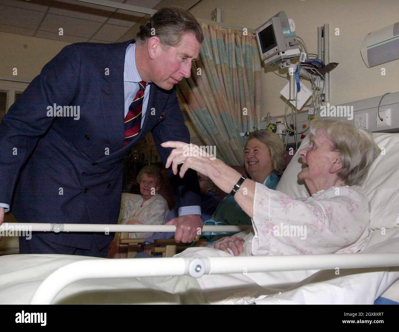Prince Charles opens the Neath Port Talbot Hospital in Wales. Â©anwar ...
