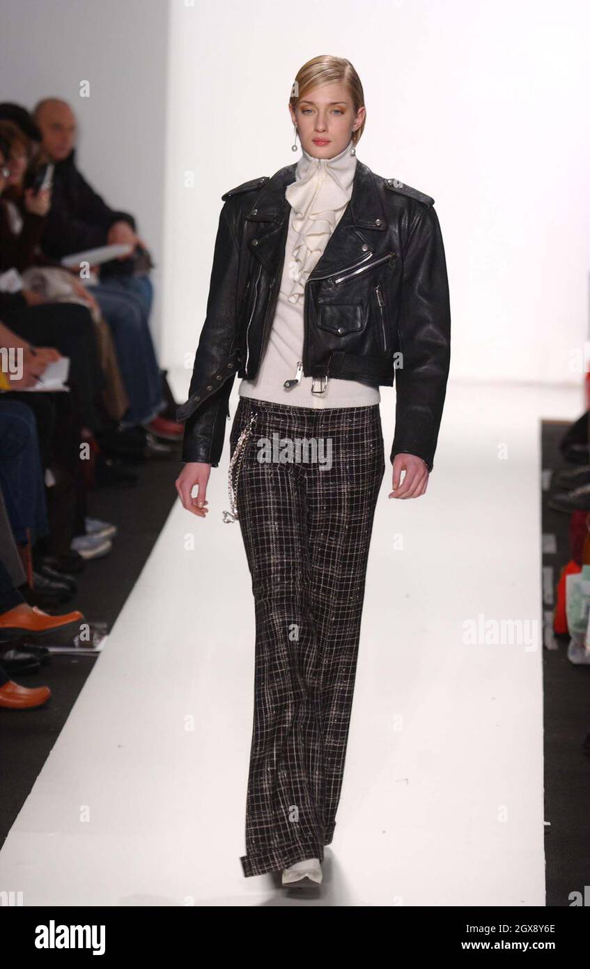 Models on the catwalk at the Ron Chere Skin 2004 Fashion Show in New ...