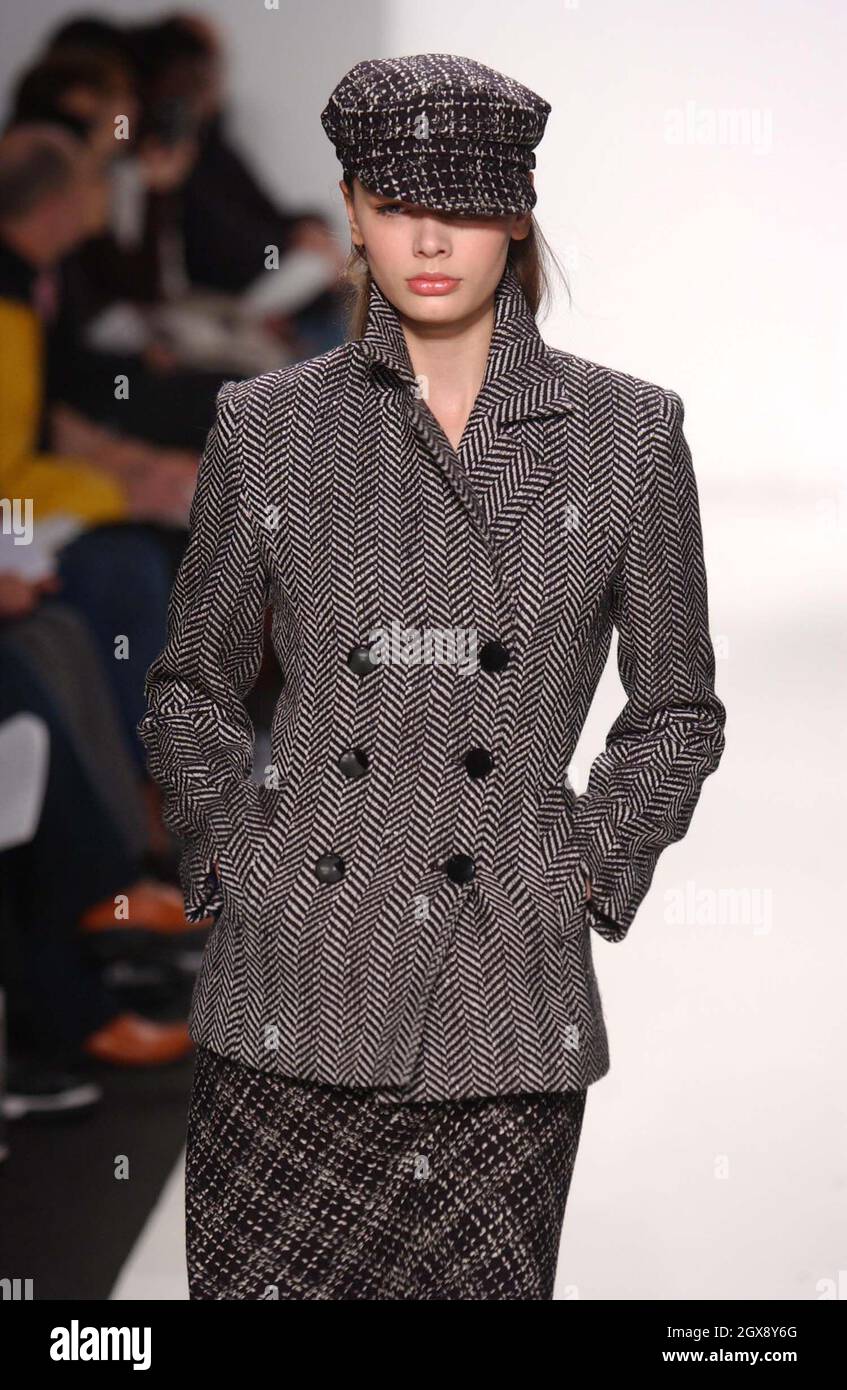 Models on the catwalk at the Ron Chere Skin 2004 Fashion Show in New ...