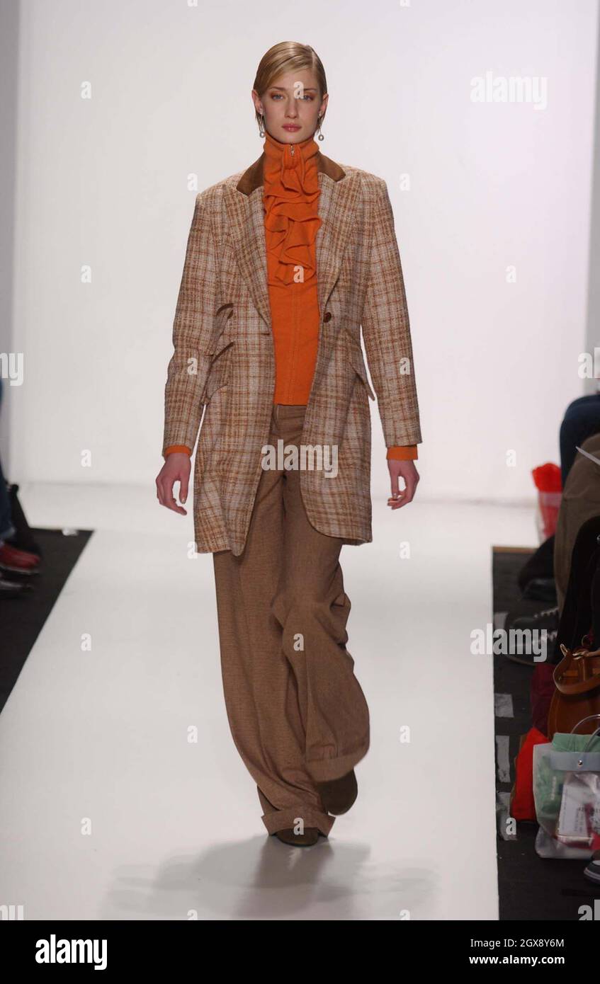 Models on the catwalk at the Ron Chere Skin 2004 Fashion Show in New ...