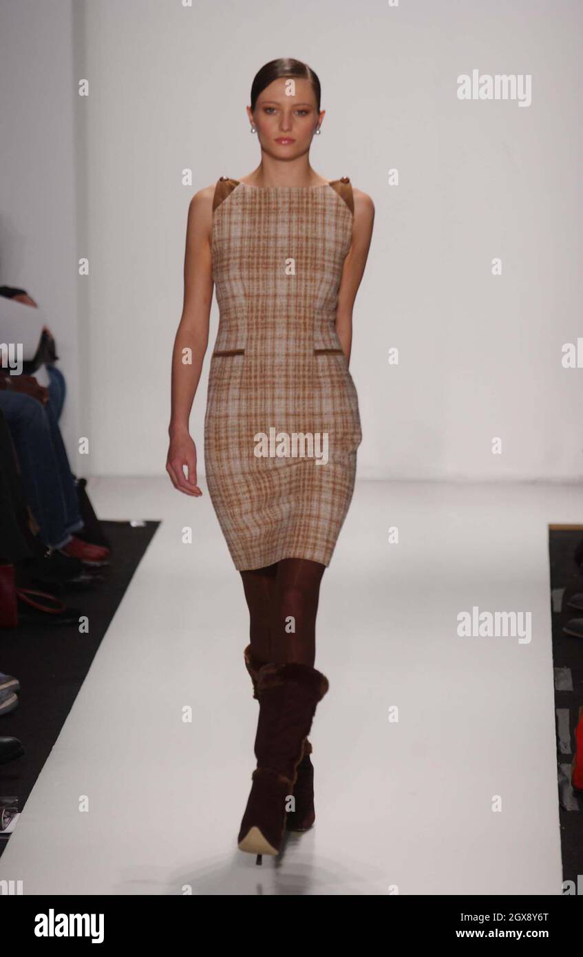 Models on the catwalk at the Ron Chere Skin 2004 Fashion Show in New ...