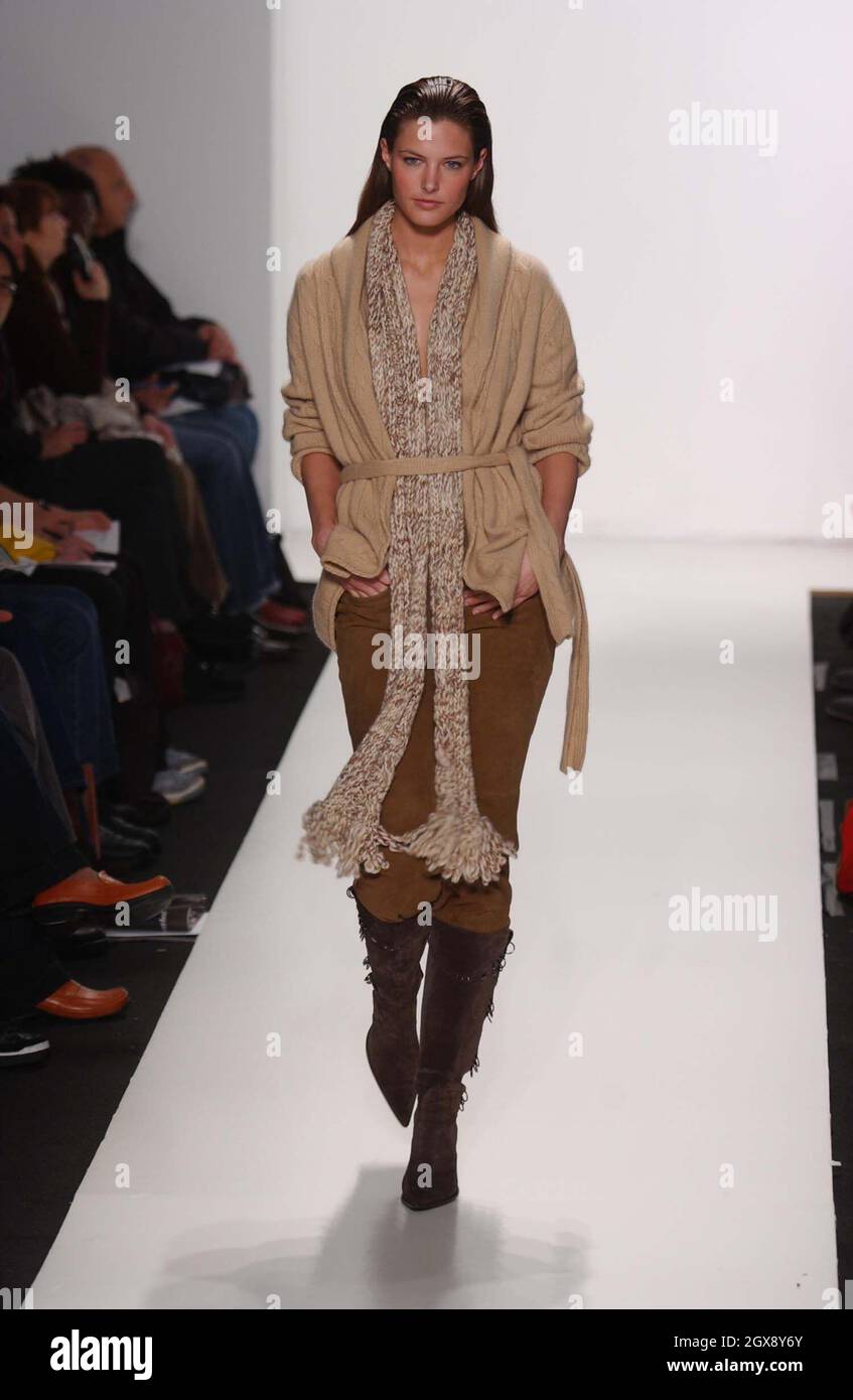 Models on the catwalk at the Ron Chere Skin 2004 Fashion Show in New ...