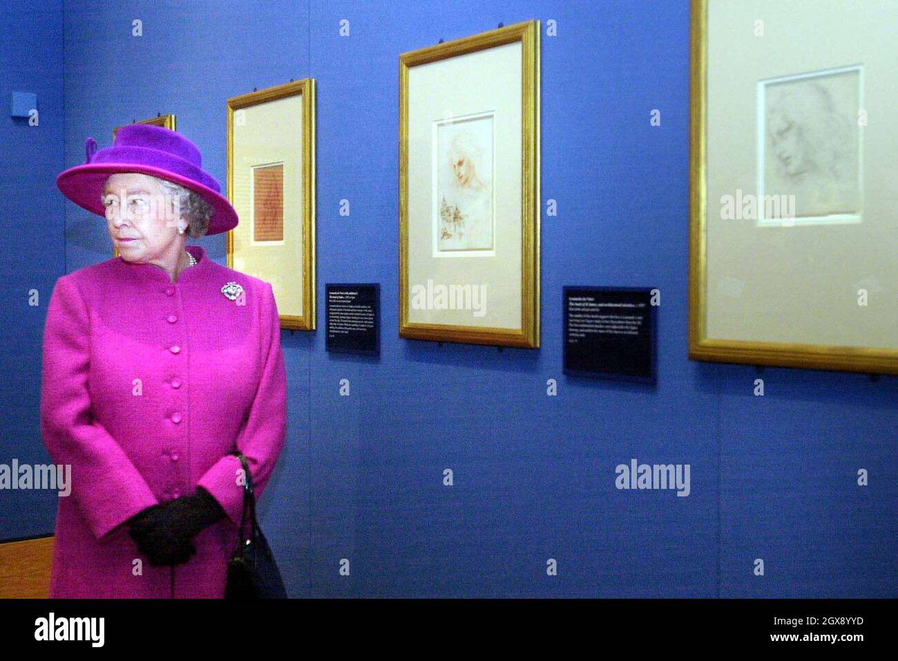 Opened By Her Majesty Queen Elizabeth Ii High Resolution Stock ...