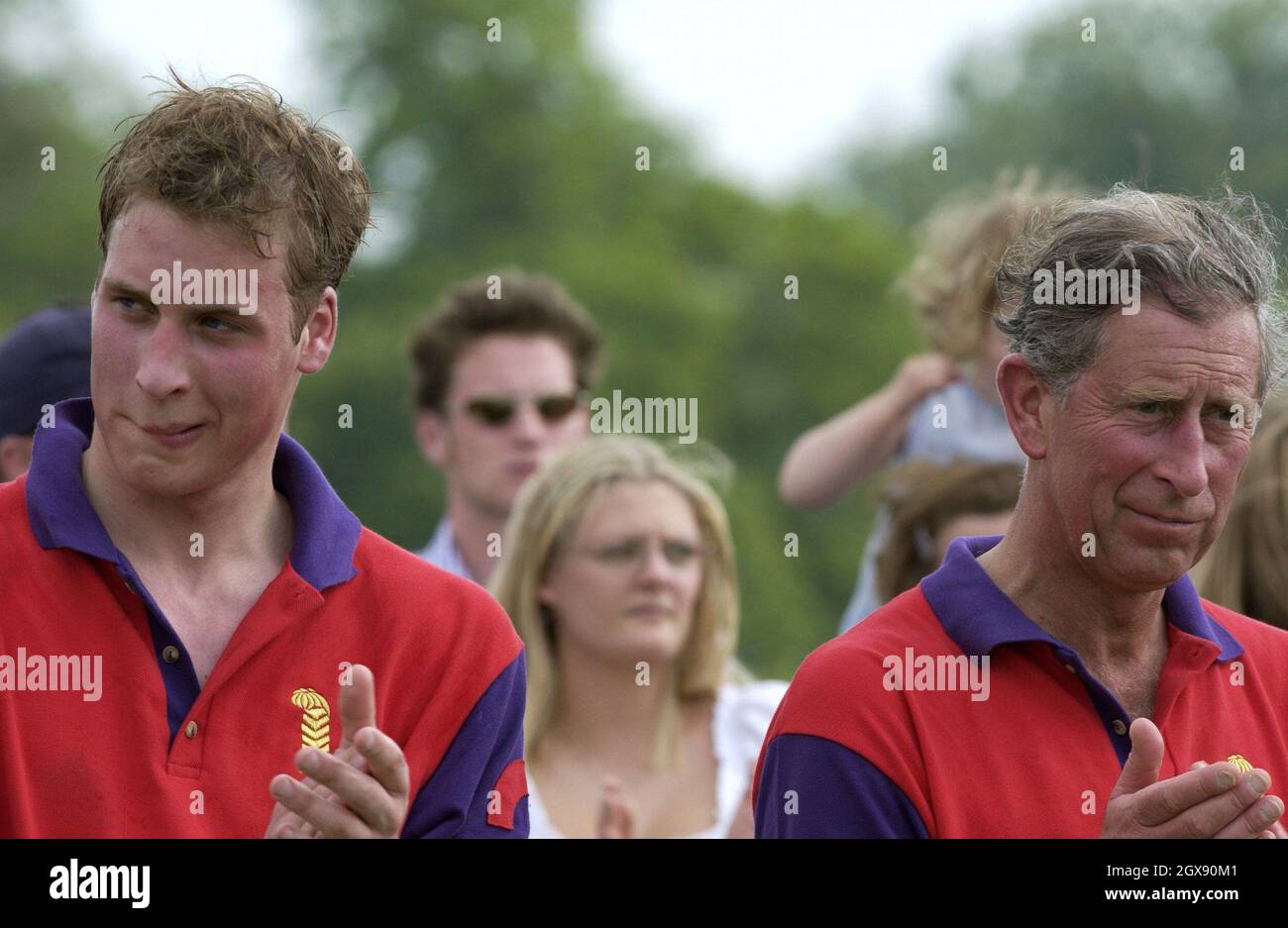 Prince Charles with Prince William play Polo in Cirencester ...