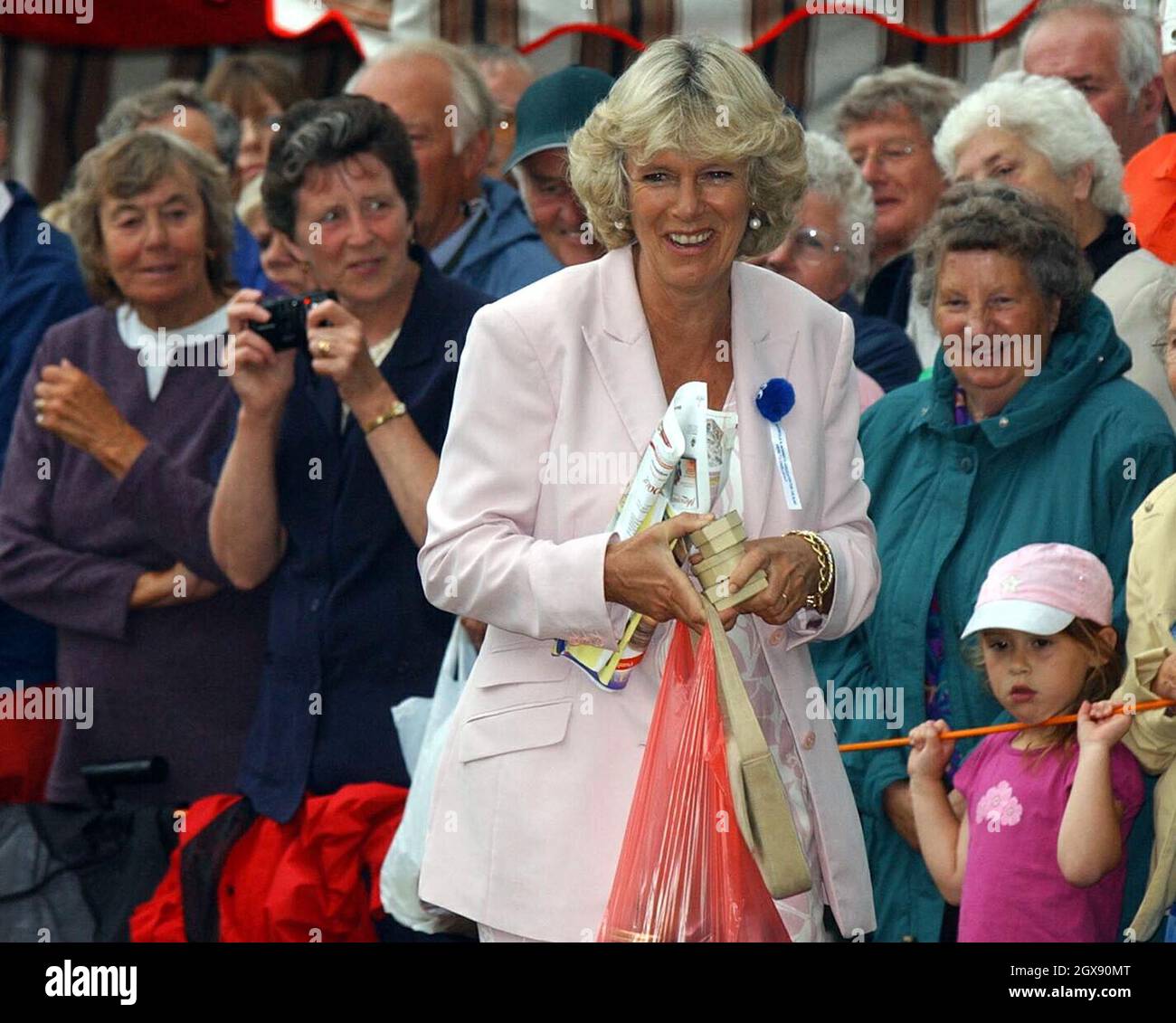 Camilla Parker-Bowles at the Sandringham Flower Show, on the Royal ...