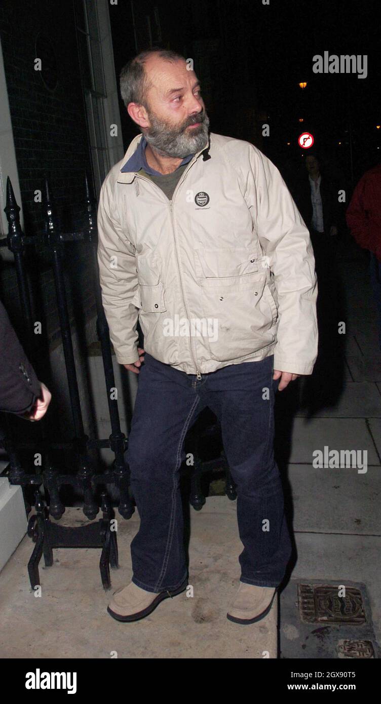 Keith Allen at Claridges for super model Kate Moss' 30th Birthday. The ...