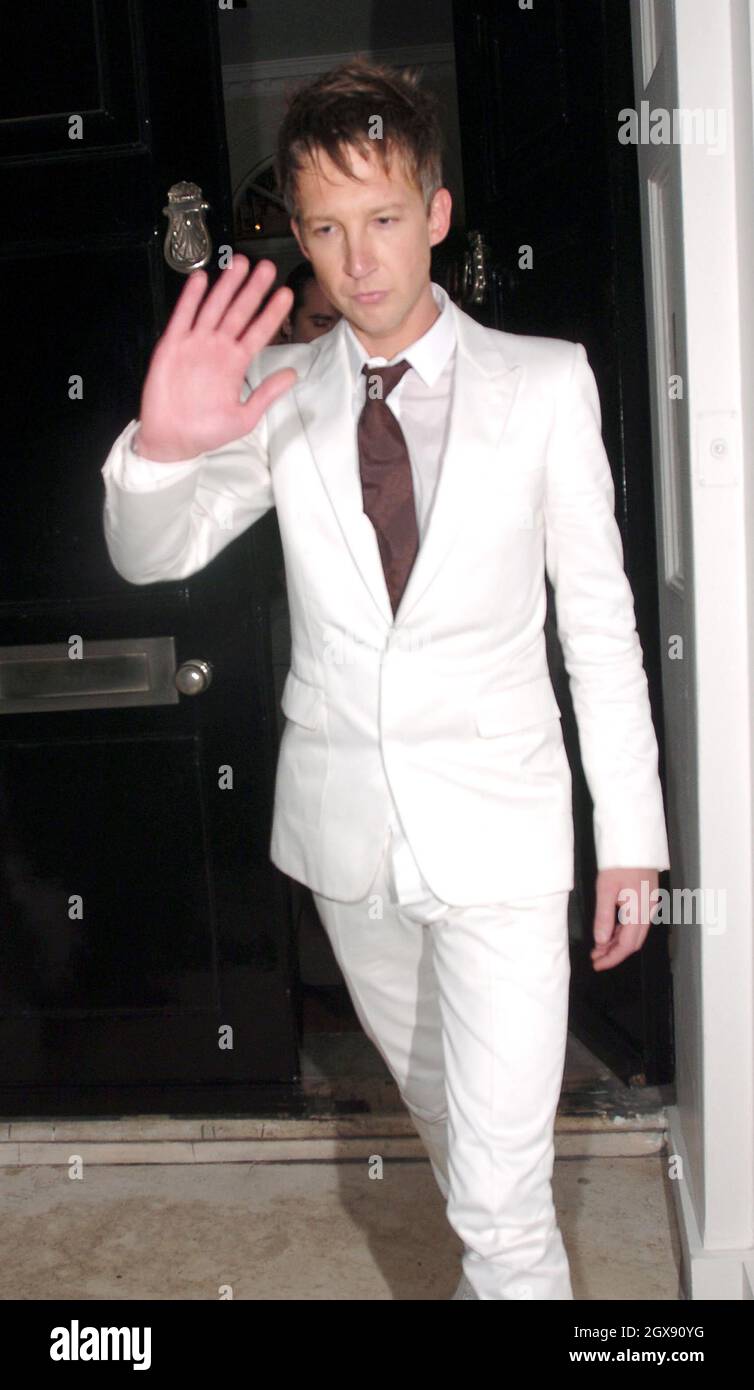 Jefferson Hack at Claridges for girlfriend Kate Moss' 30th Birthday ...