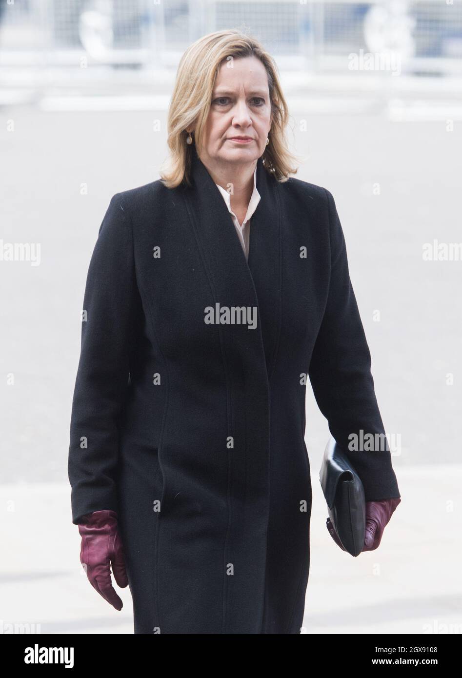 British Home Secretary Amber Rudd attends The Service of Hope ...