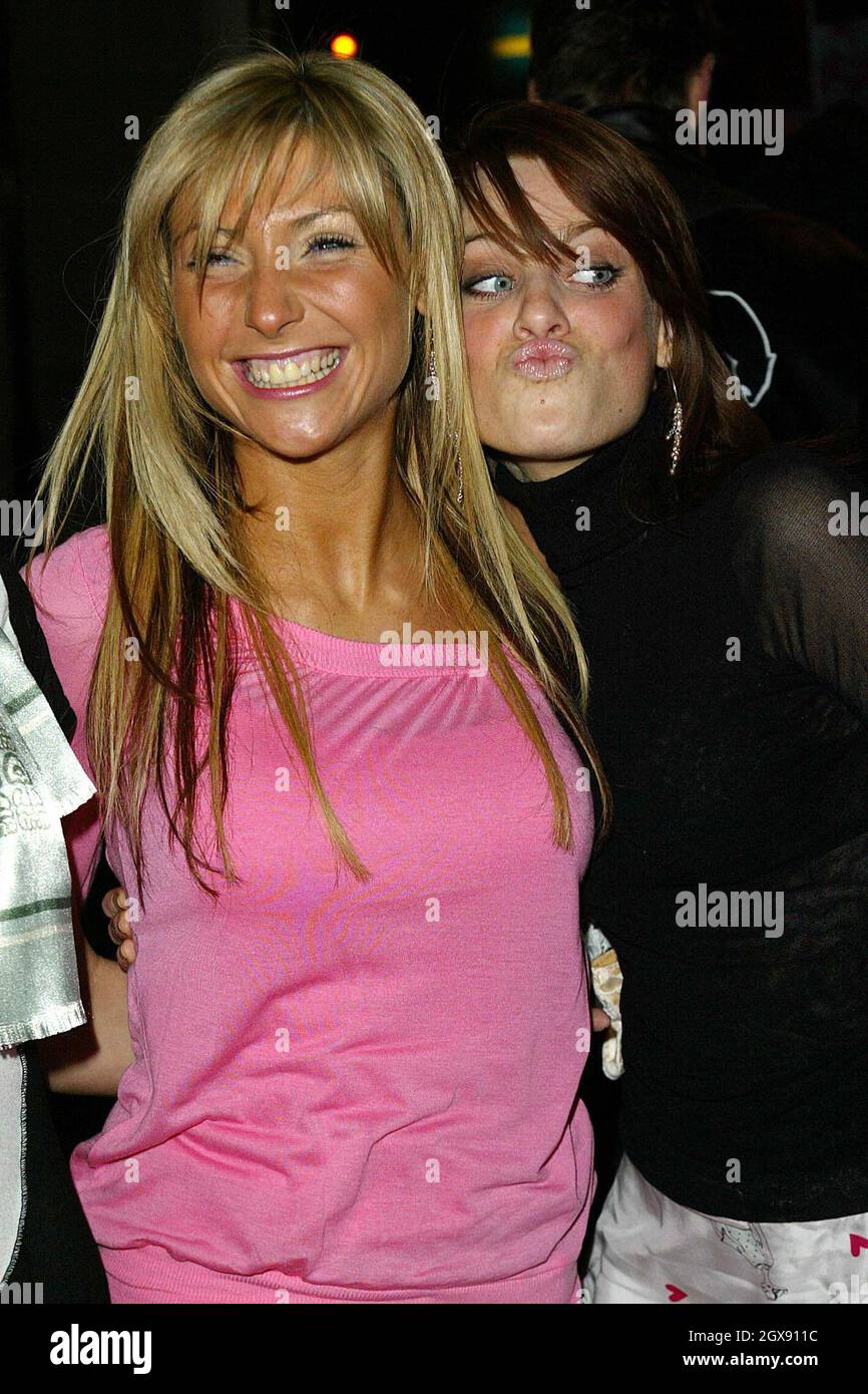 Clea at the exclusive Now party at Harvey Nichols in London Stock Photo ...