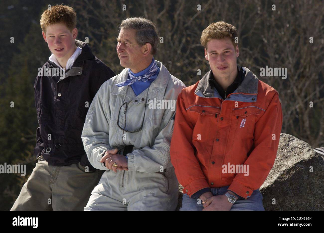 Prince harry skiing in klosters hi-res stock photography and images - Alamy