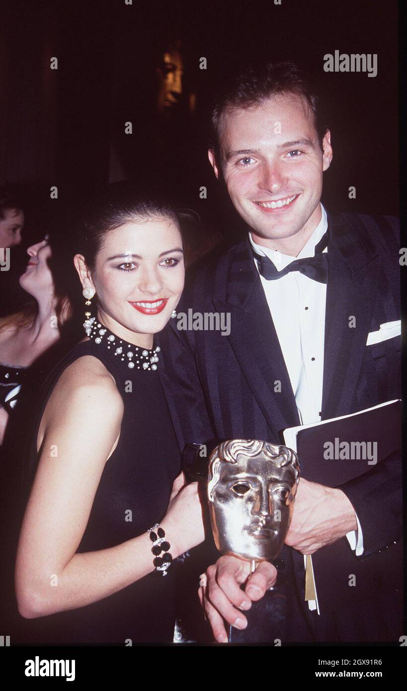 Catherine Zeta Jones and John Leslie Stock Photo - Alamy