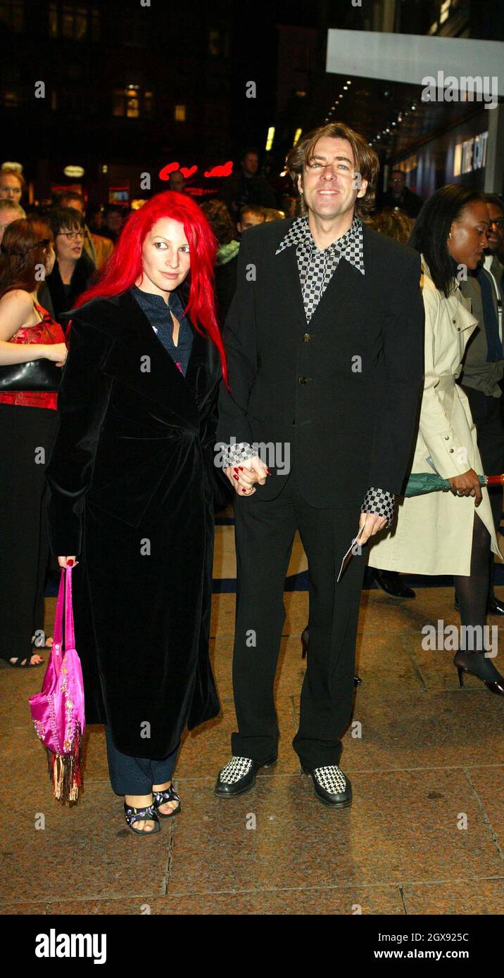 Jonathan Ross and wife at the London premiere of In The Cut. HUckle ...