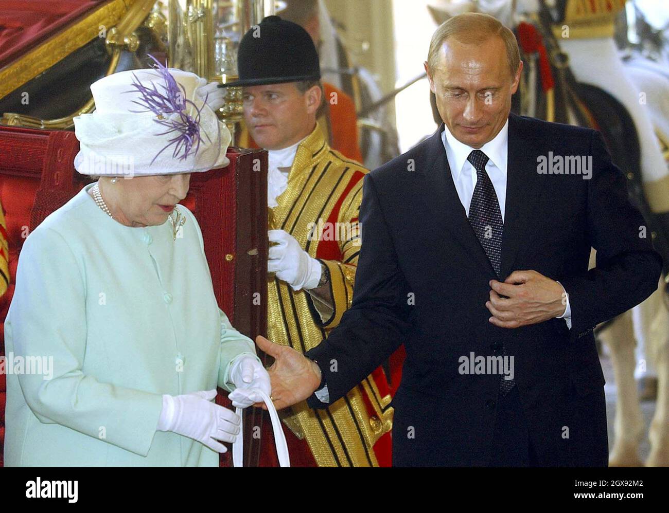 Vladimir putin horse hi-res stock photography and images - Alamy