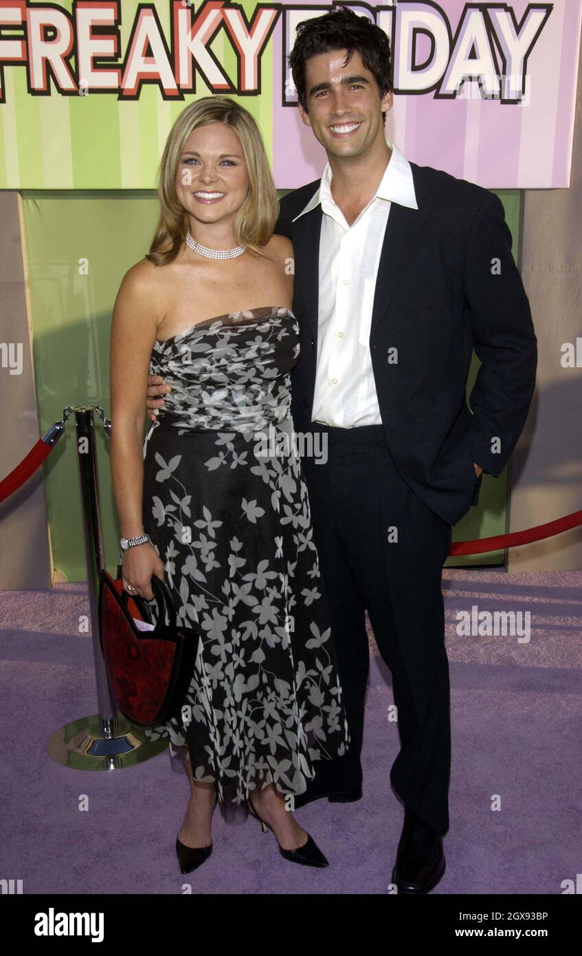 Screenwriter Heather Hatch and fiancÅ½ Jason Hearn at the Hollywood ...