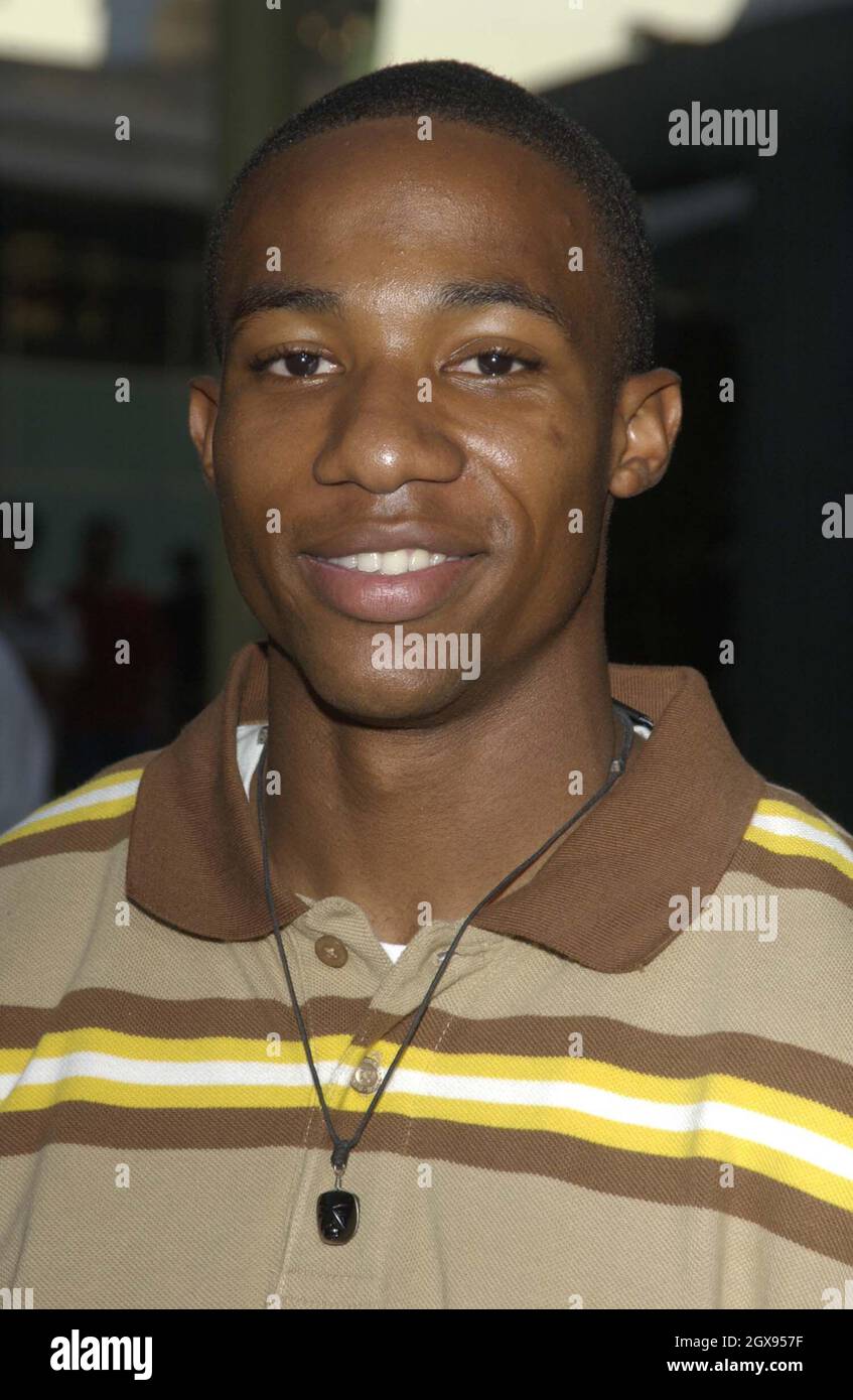 Arlen Escarpeta at the premiere of Thirteen in Los Angeles. Â©Paul ...