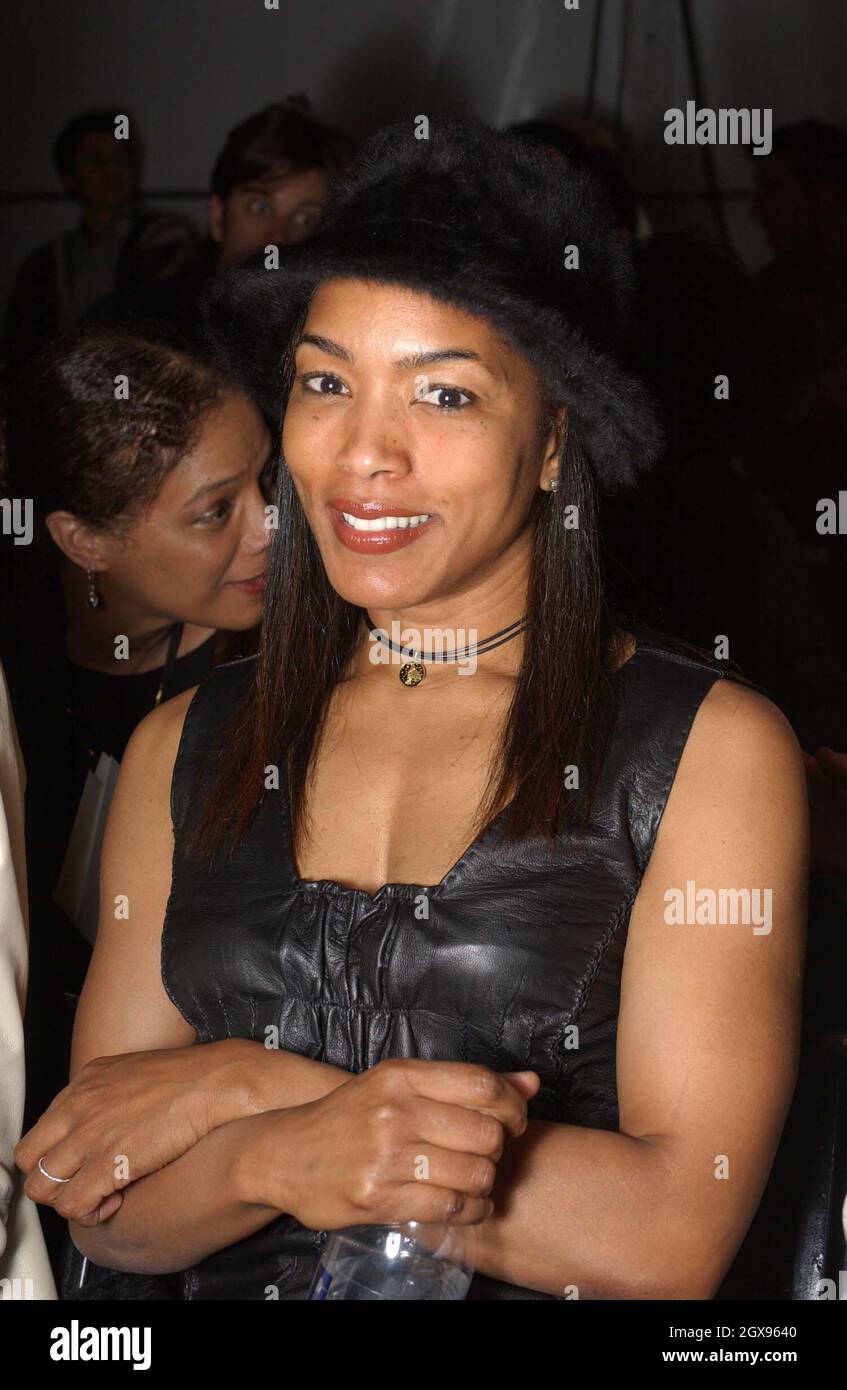 Angela Bassett at the Richard Tyler Fashion Show in Los Angeles Stock ...