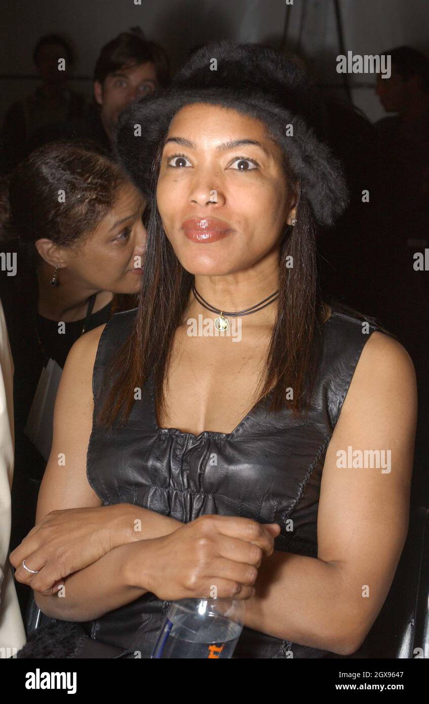 Angela Bassett at the Richard Tyler Fashion Show in Los Angeles Stock ...