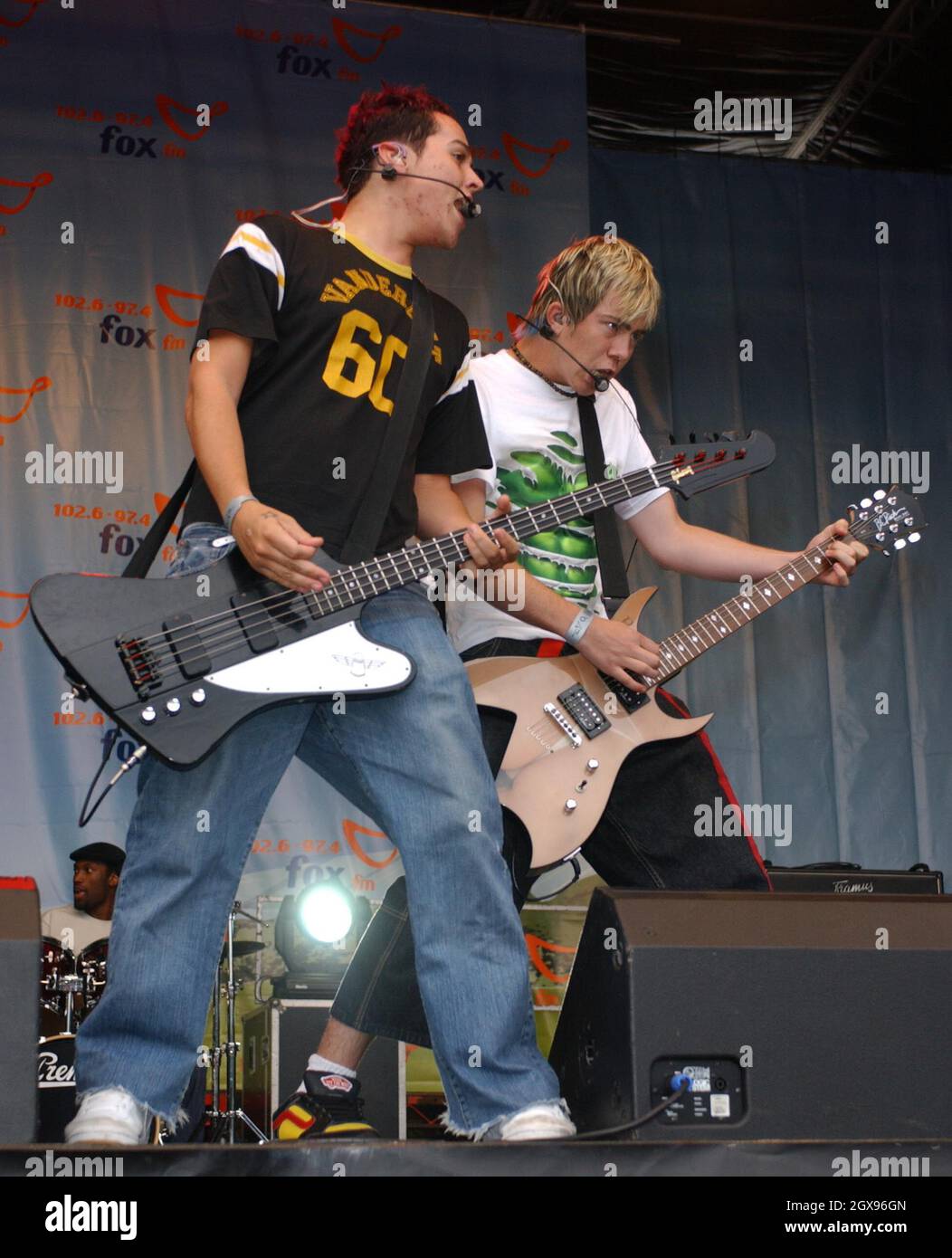 Busted at the Fox FM Party in the Park concert held in Oxford. Â©jon ...
