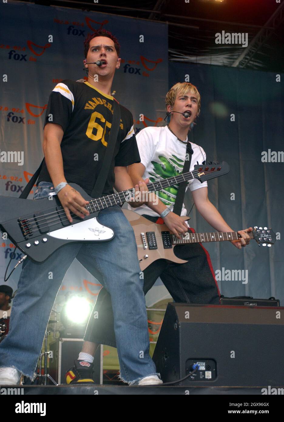 Busted at the Fox FM Party in the Park concert held in Oxford. Â©jon ...