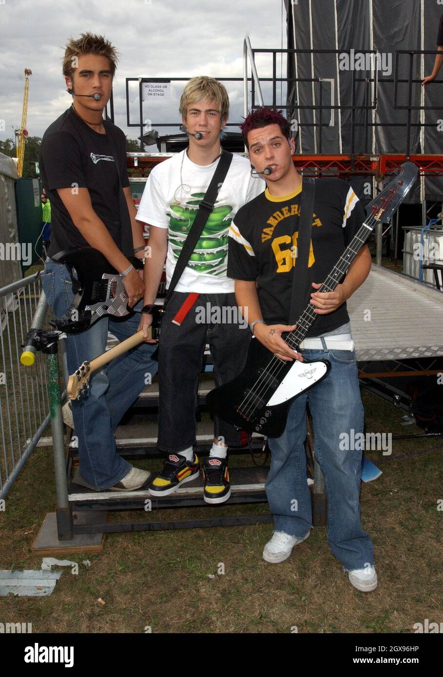 Busted at the Fox FM Party in the Park concert held in Oxford. Â©jon ...