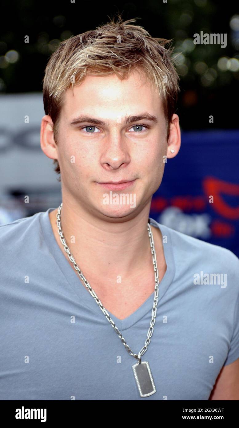 Blue at the Fox FM Party in the Park concert held in Oxford. Â©jon ...