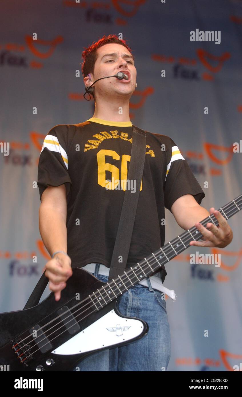Busted at the Fox FM Party in the Park concert held in Oxford. Â©jon ...