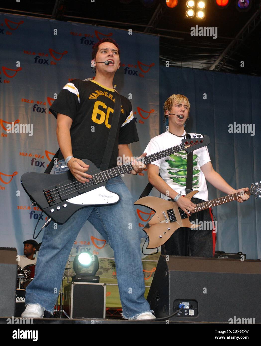 Busted at the Fox FM Party in the Park concert held in Oxford. Â©jon ...
