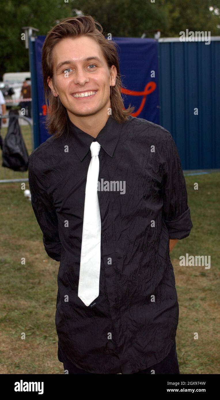 Marc Owen at the Fox FM Party in the Park concert held in Oxford. Â©jon ...