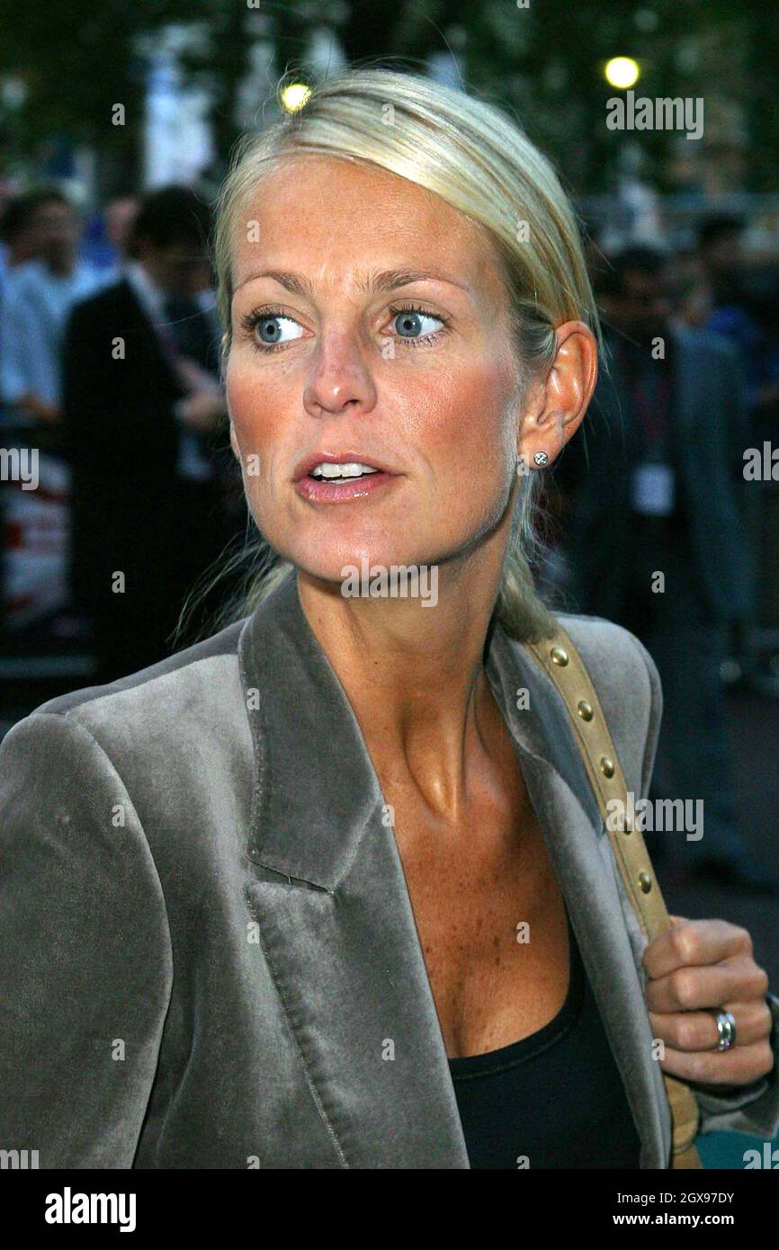 Ulrika Jonsson arrives for the film premiere of "BLACKBALL" in ...