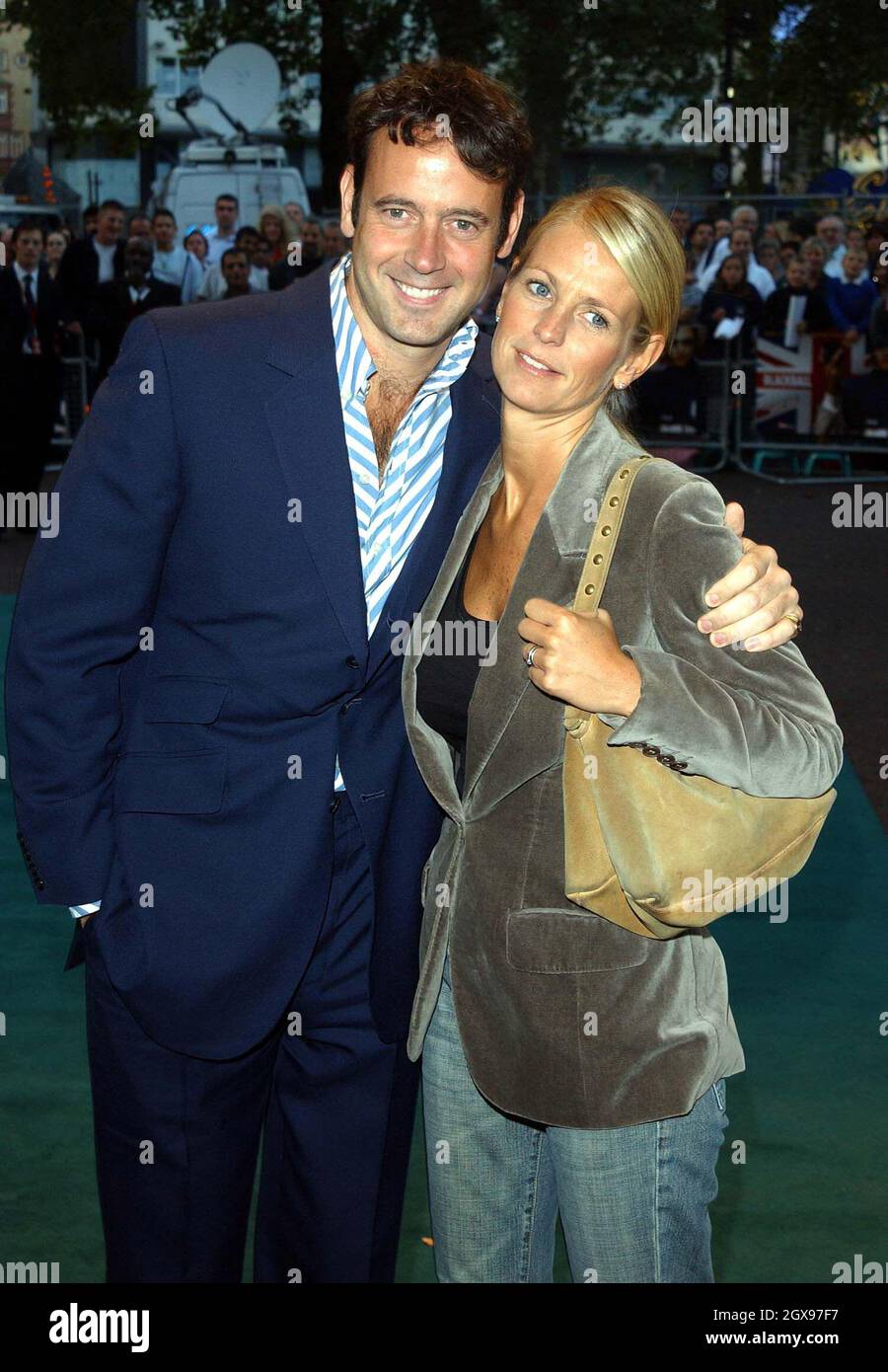 Ulrika Jonsson and her husband Lance Gerald Wright at the premiere for ...
