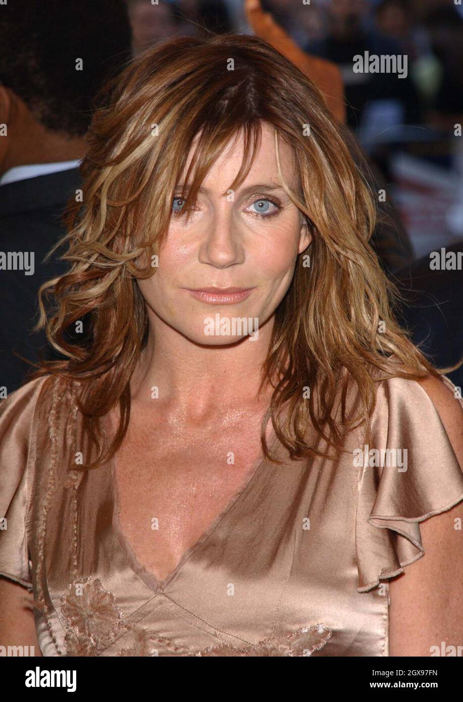 Michelle Collins at the premiere for the film "Blackball" in Leicester ...