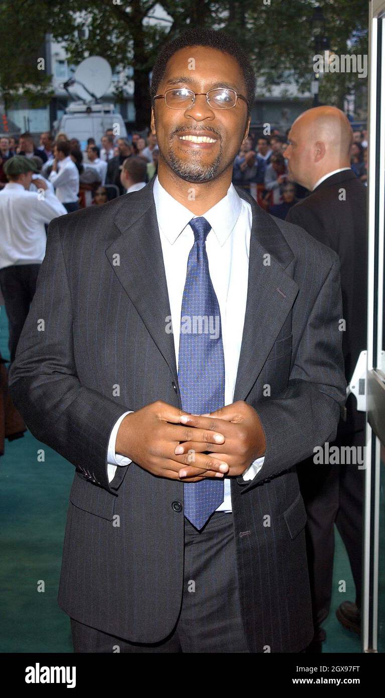 Former boxer Michael Watson at the premiere for the film "Blackball" in ...