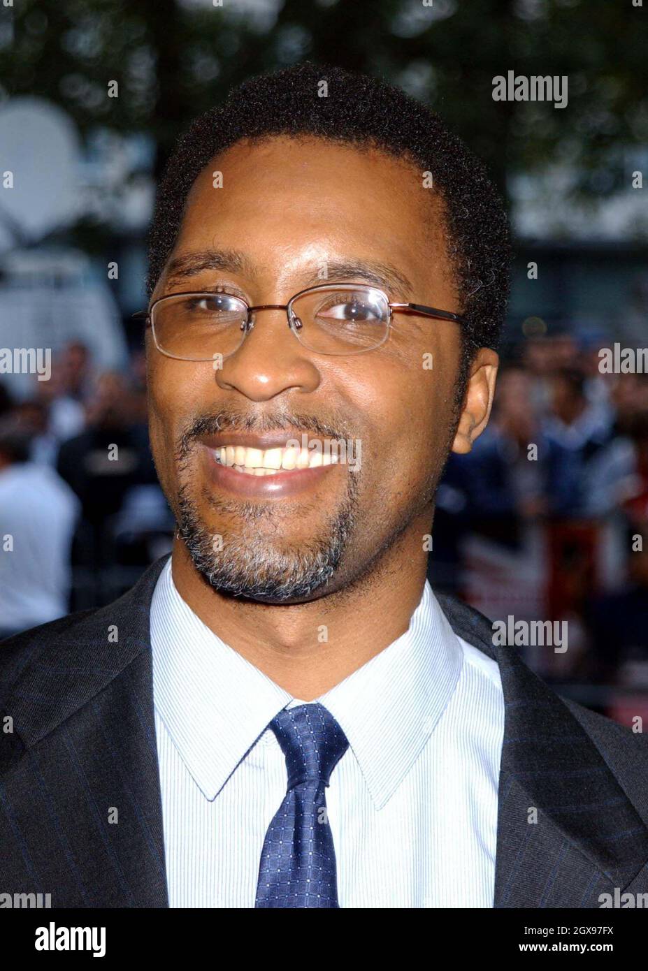 Former boxer Michael Watson at the premiere for the film "Blackball" in ...