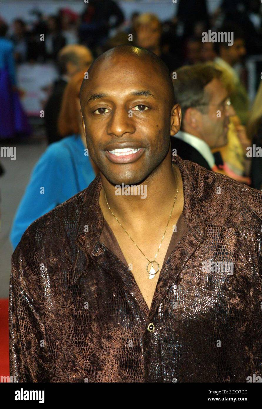 John Fashanu at the premiere of the film Calendar Girls held at the ...