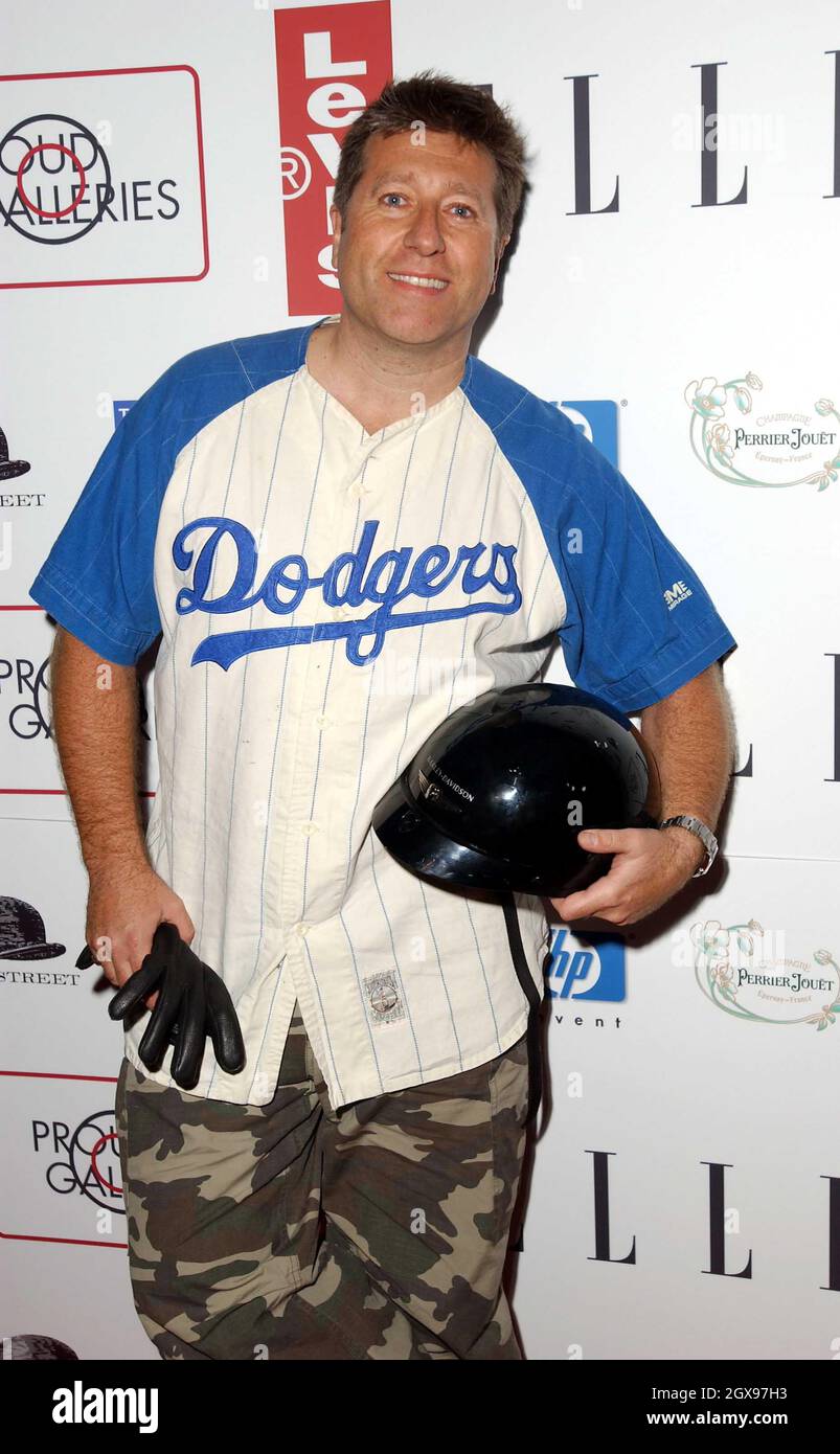 Doctor Fox DJ at an exhibition of supermodel Helena Christensen's ...