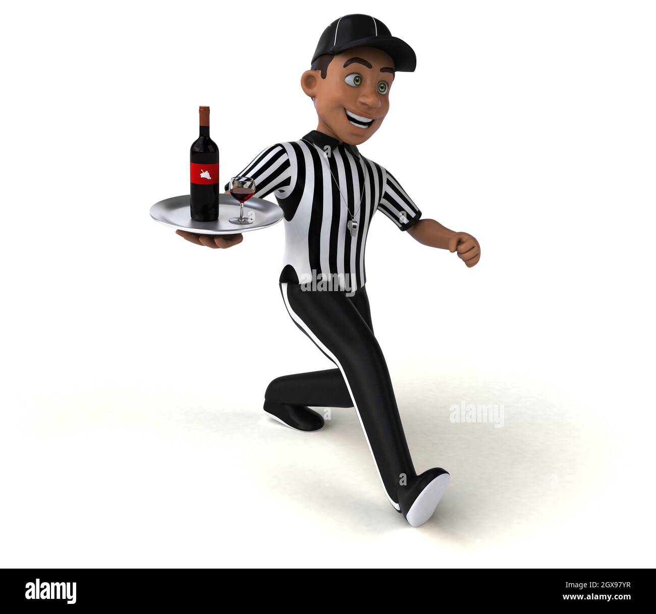 African american waiter red hi-res stock photography and images - Alamy