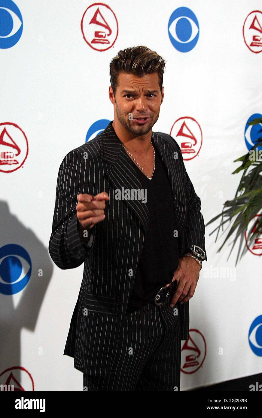 Ricky Martin at the International Latin Grammy Awards in Miami Stock ...