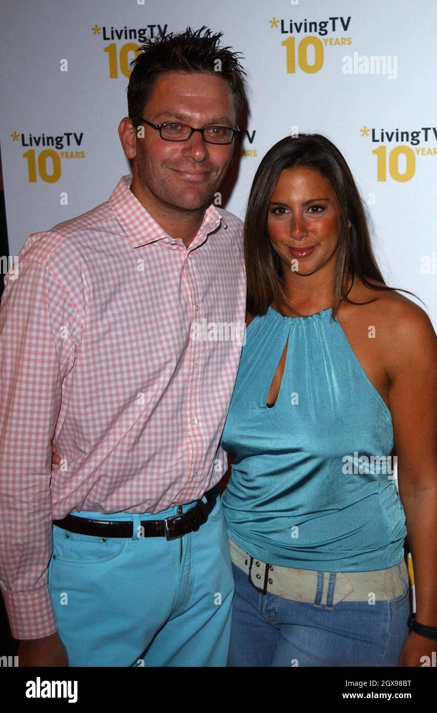 Justine Sellman and Nick Bateman from Big Brother arriving at the 10th ...