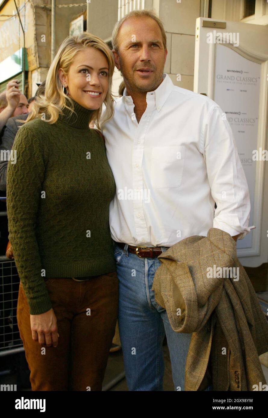 Kevin Costner and 23-year-old girlfriend Christine Baumgarten at the ...